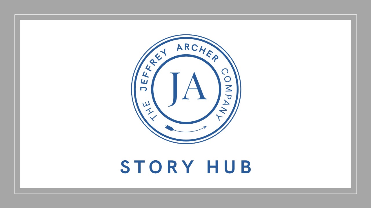 Jeffrey talks about Story Hub - Jeffrey Archer